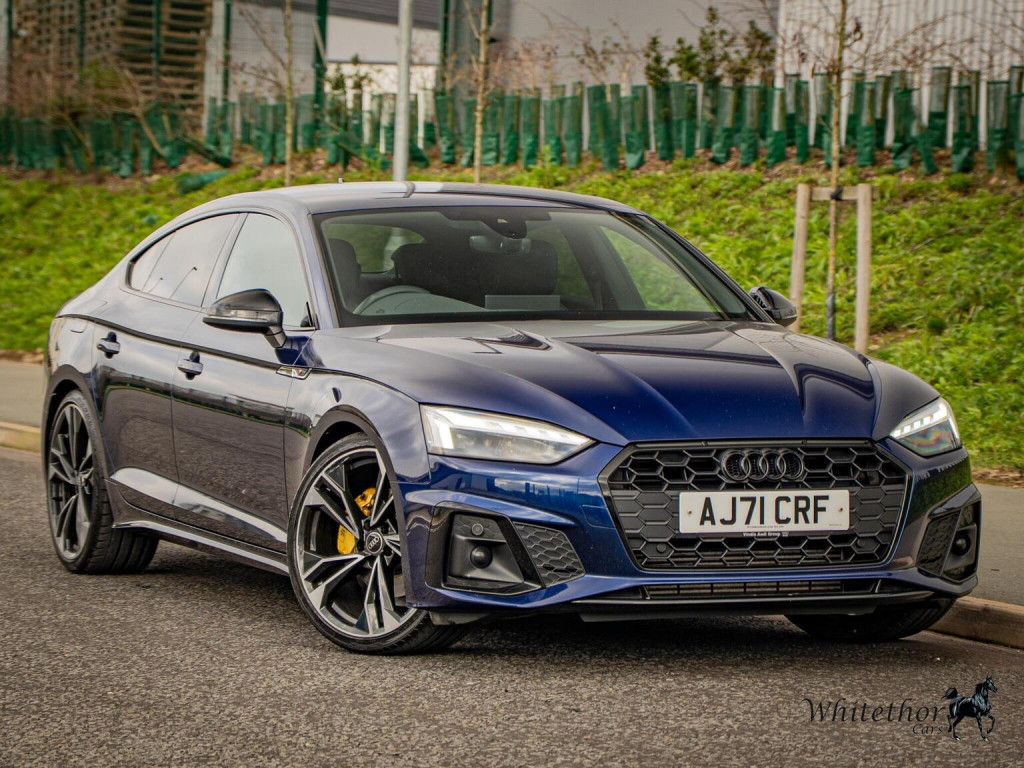 SOLD - Used AUDI A5 2021 Blue in Leicester, Leicestershire | Whitethor Cars