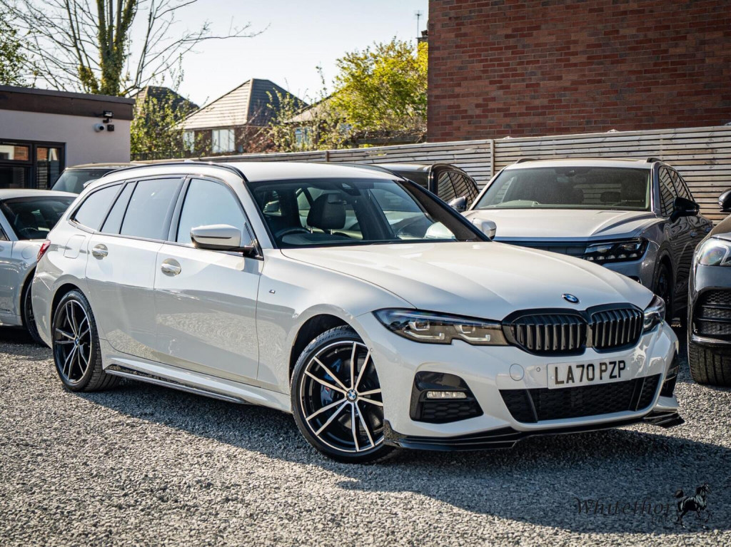 Used BMW 3 SERIES 2021 White for sale - £20650 in Leicester ...